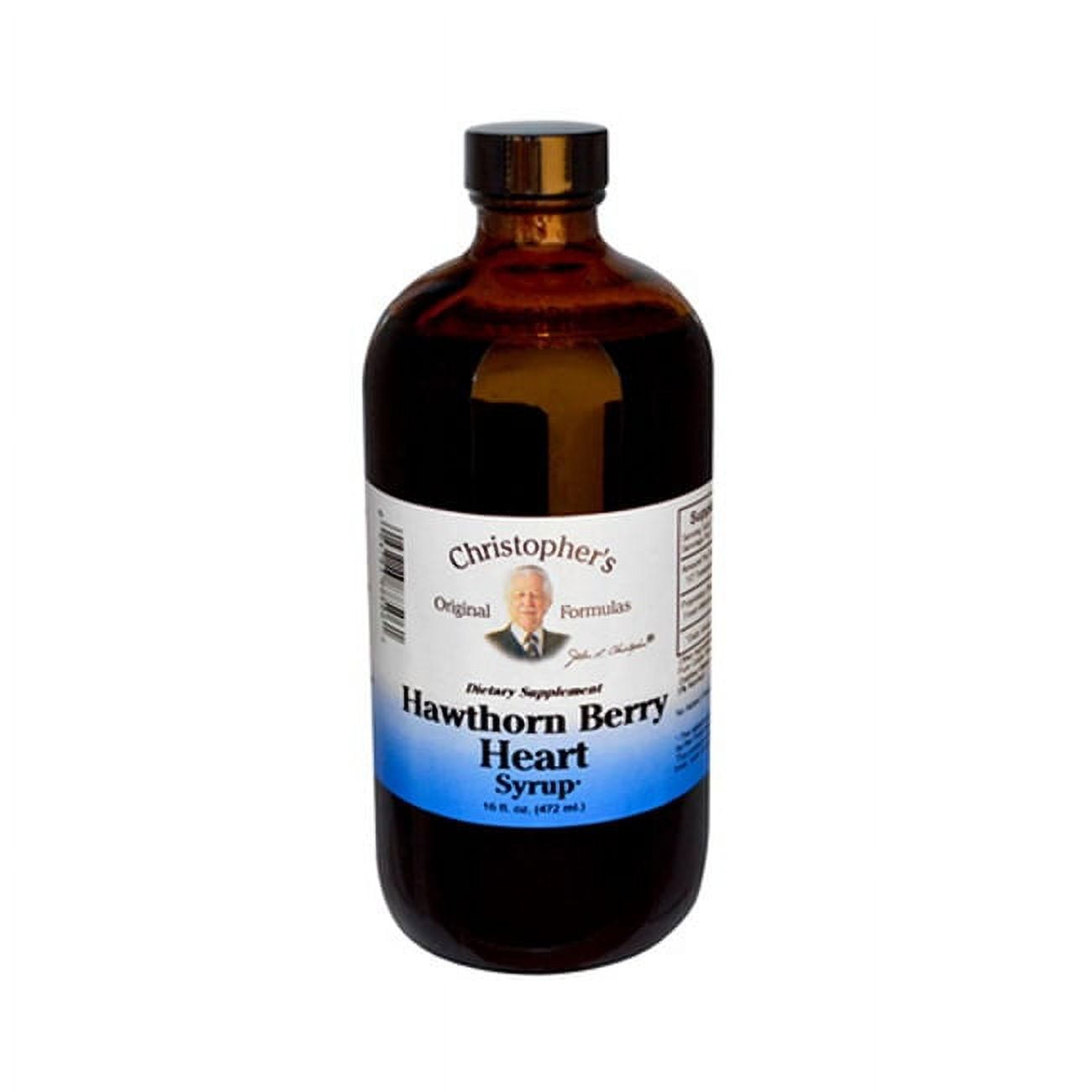 Dr. Christopher's Original Formulas Hawthorn Berry Heart Syrup, 16 Oz ...