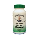 Dr. Christopher's Original Formulas Herbal Thyroid Formula Capsules, 100 Ct - Walmart.com