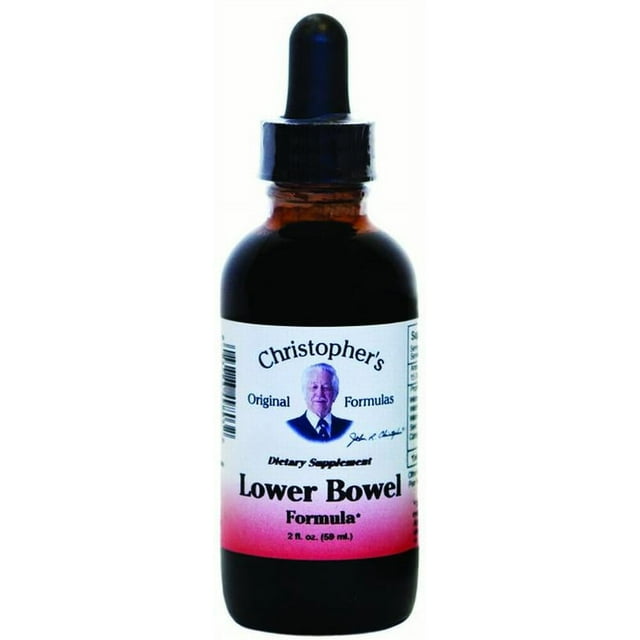 Dr. Christopher's Original Formulas Lower Bowel Formula Drops, 2 Oz ...