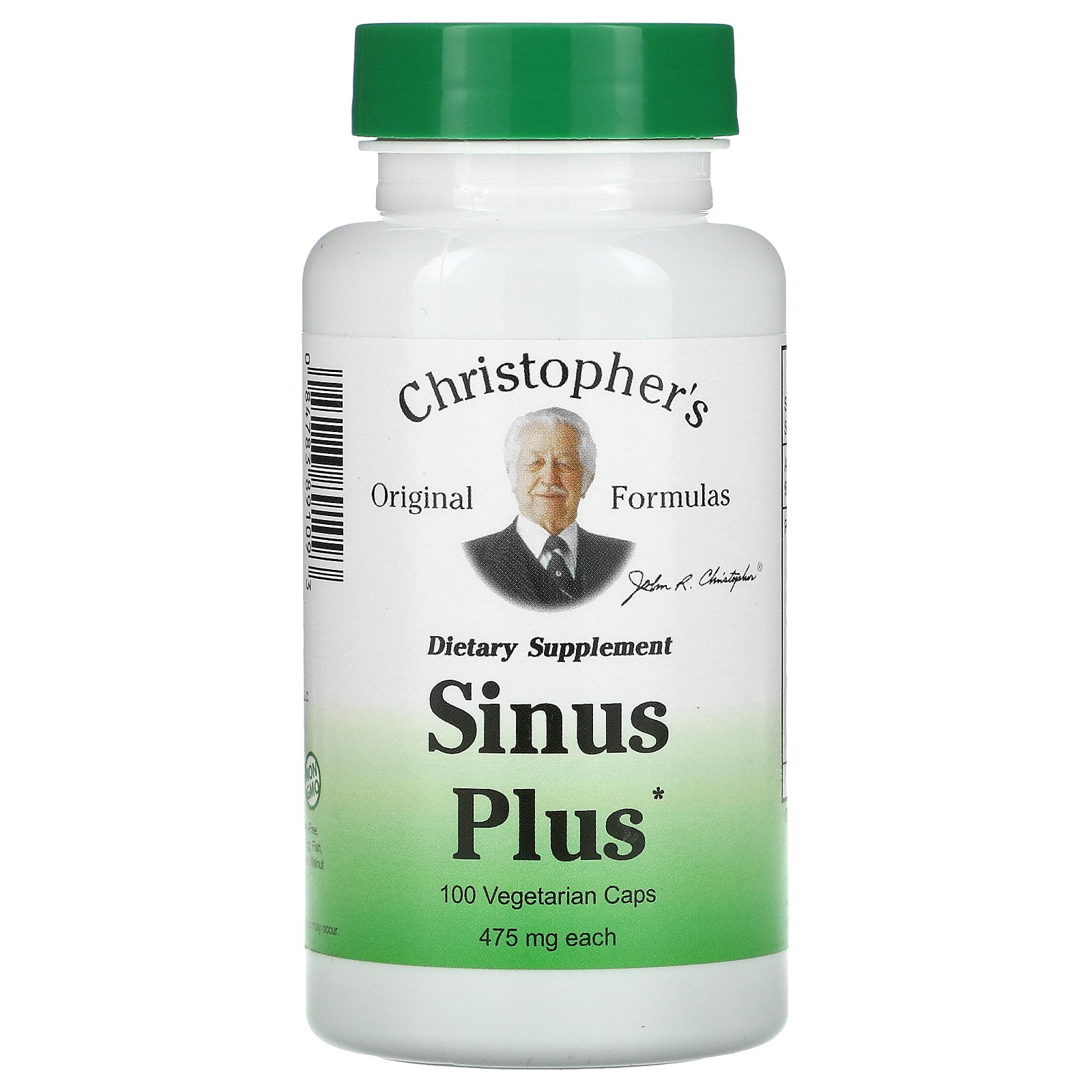 Dr. Christopher's Original Formulas Sinus Plus Formula - 475 mg - 100 ...