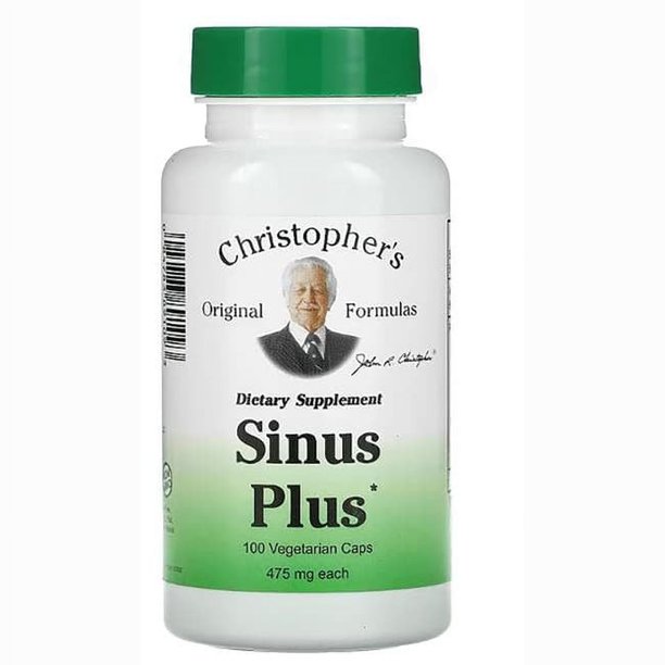 Dr. Christopher's Original Formulas Sinus Plus Formula - 475 mg - 100 ...
