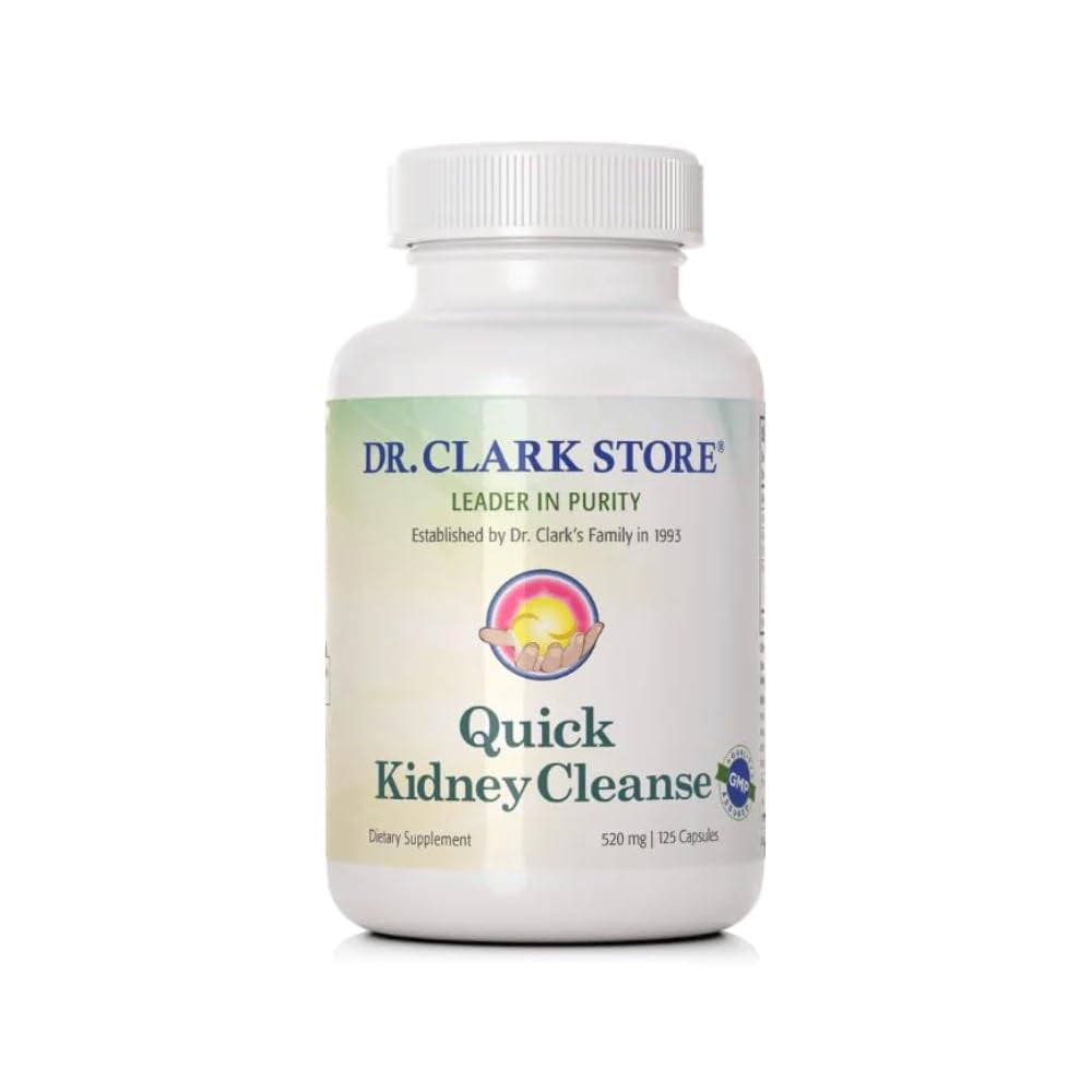 Dr. Clark Qck Kidney Clean, 125 Capsules – Natural Kidney Support ...