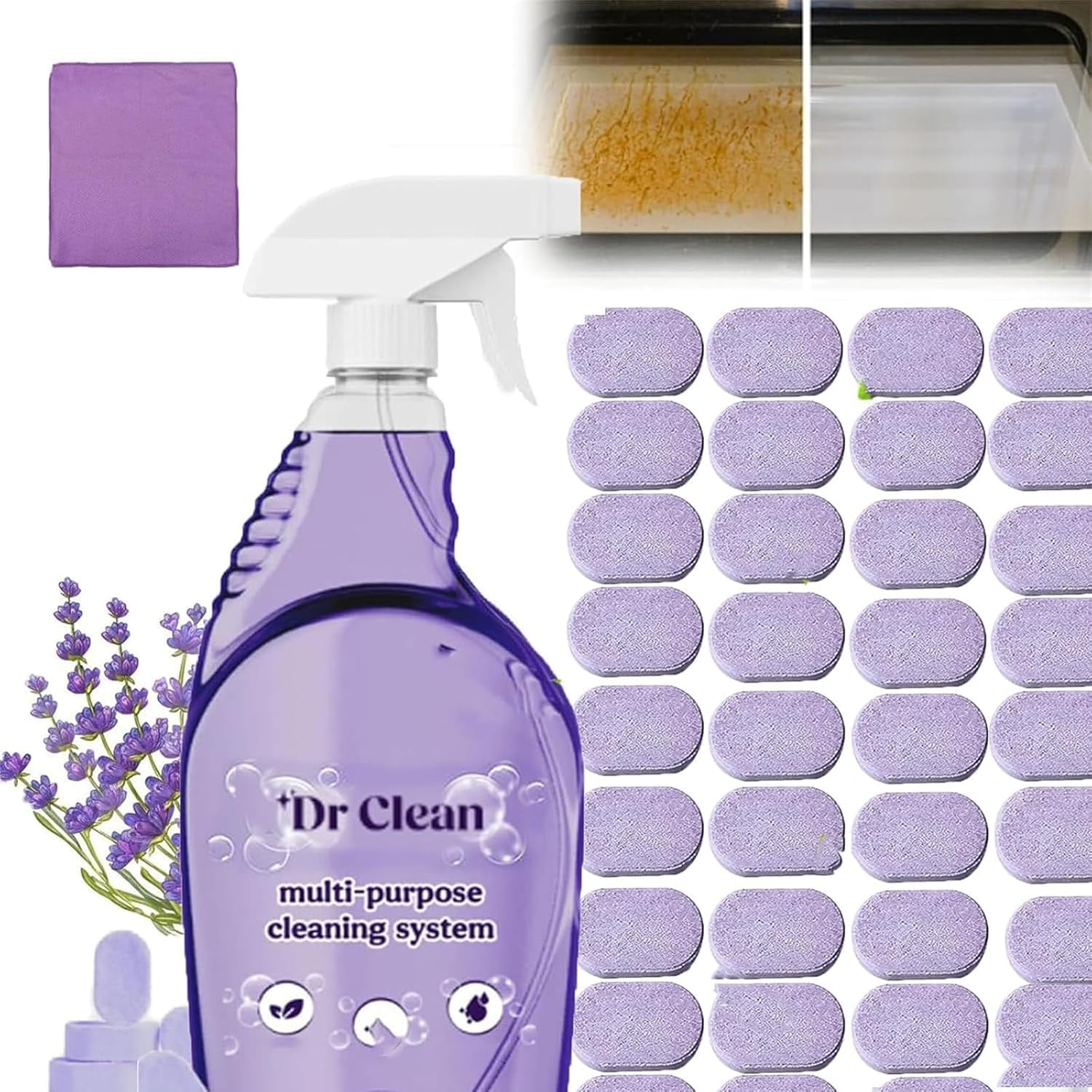 Dr Clean Spray Cleaner for Ovens, Nuroclean Spray, Cleaning Spray for ...