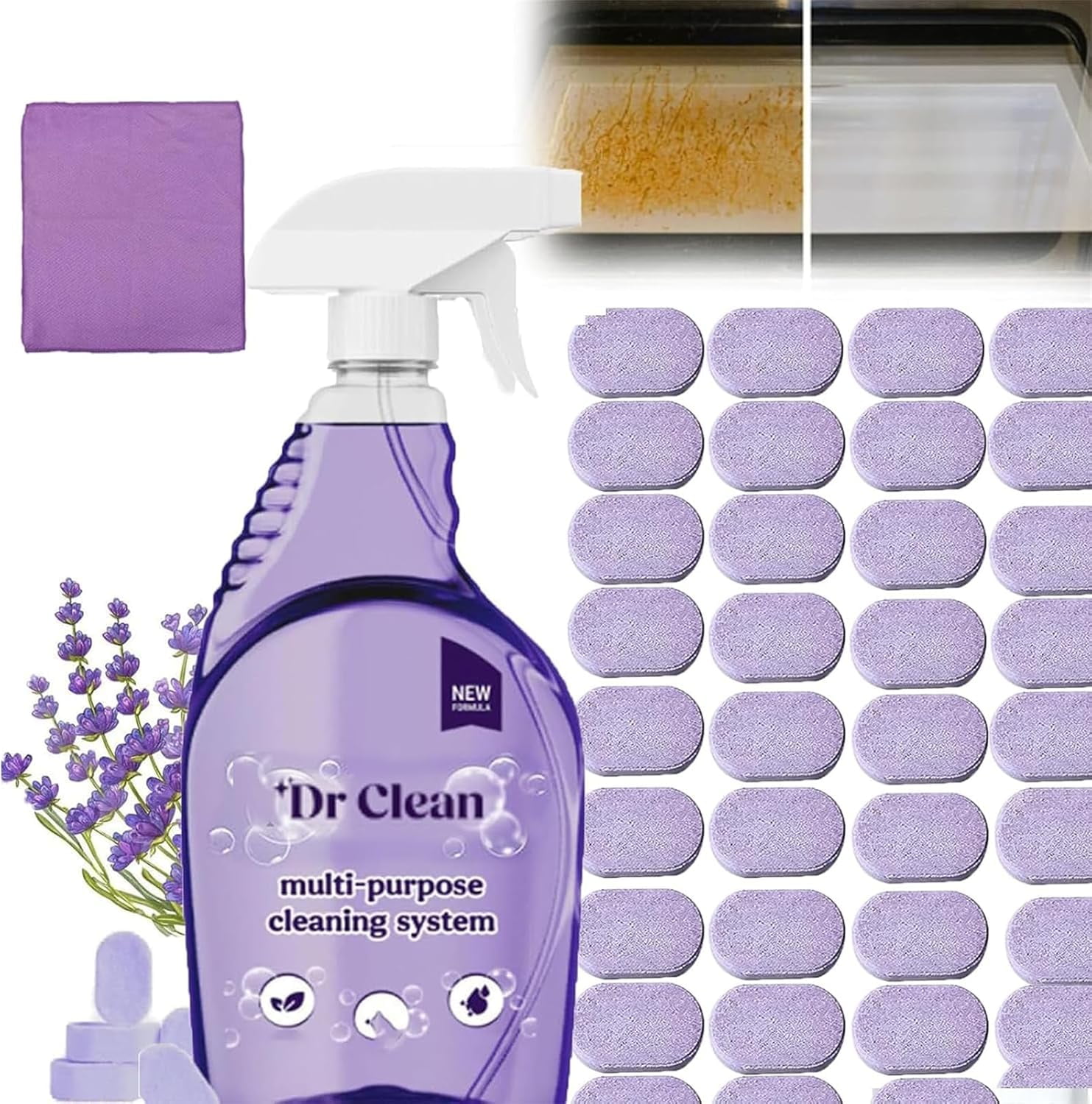 Dr Clean Spray Cleaner for Ovens, Nuroclean Spray, Cleaning Spray for ...