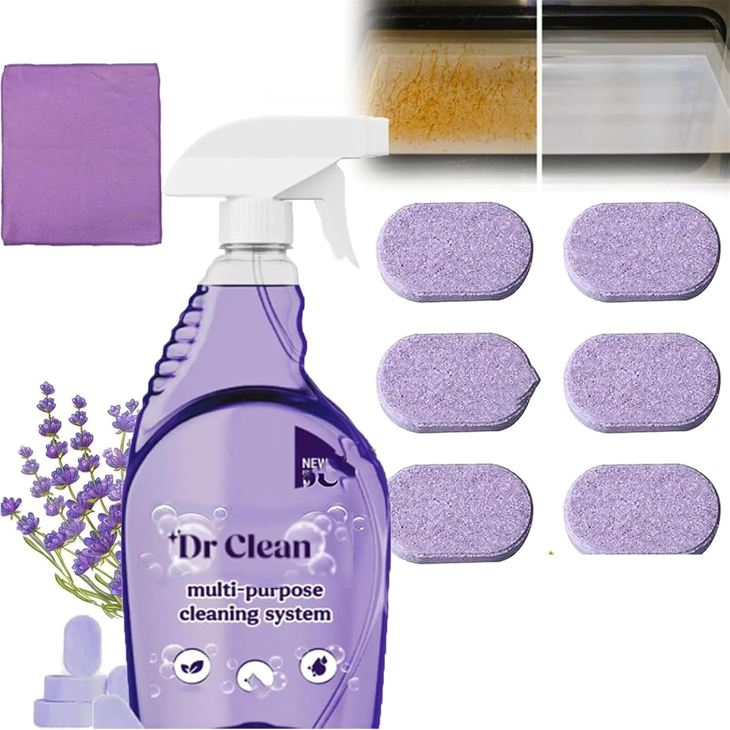 Dr Clean Spray Cleaner for Ovens, Nuroclean Spray, Cleaning Spray for ...