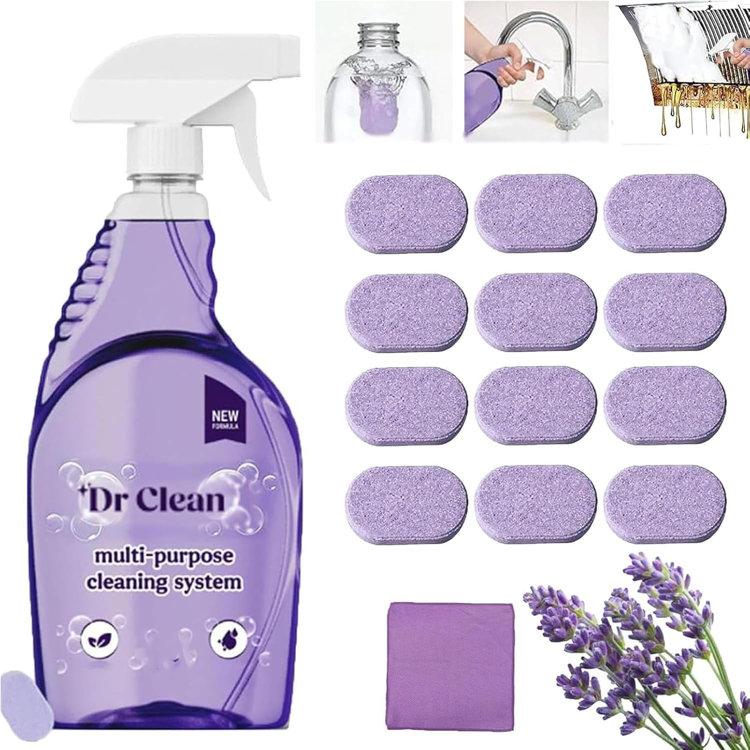 Dr Clean Spray Cleaner for Ovens, Nuroclean Spray, Cleaning Spray for ...