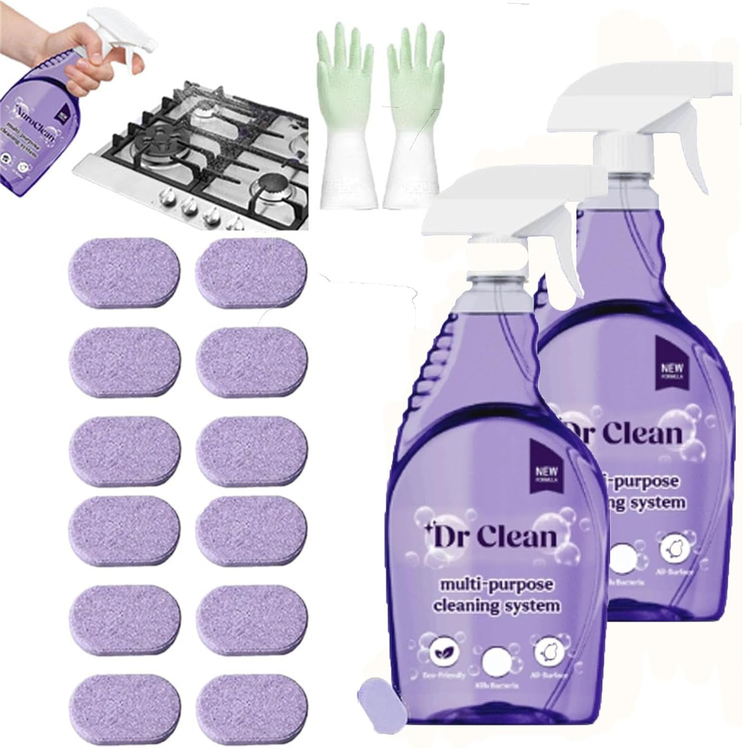 Dr Clean Spray Cleaner For Ovens, Nuroclean Spray, Dr. Clean SprayS ...
