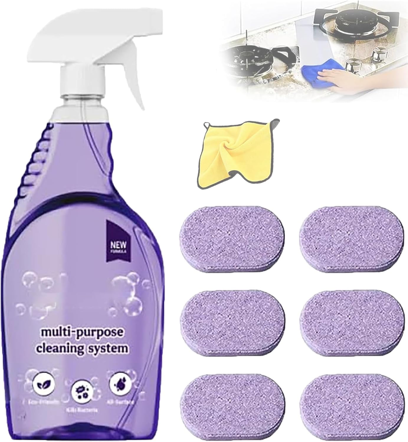 Dr Clean Spray Cleaner for Ovens, Drclean Spray Oven Cleaner, All ...