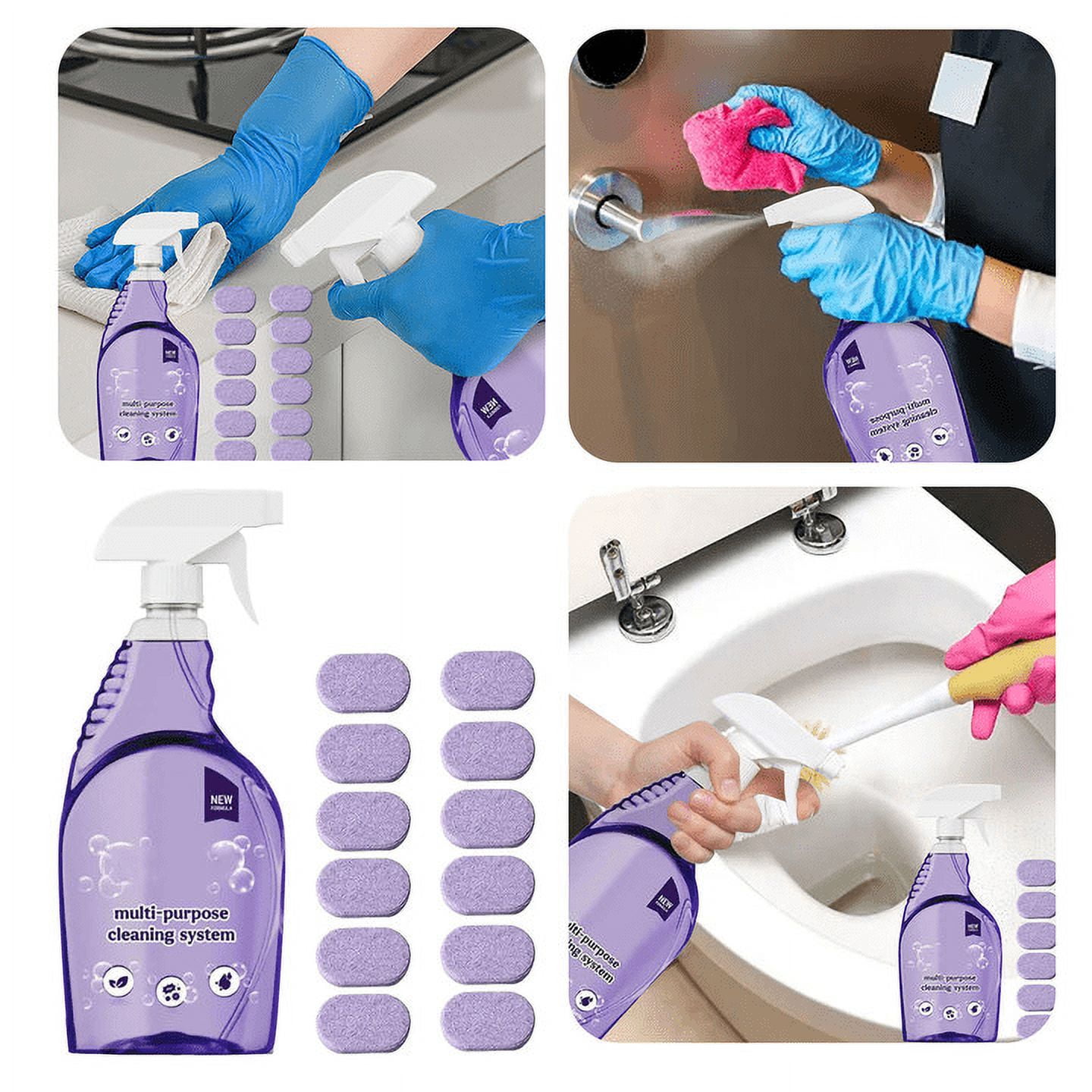 Dr Clean Spray Cleaner for Ovens with 12pc Cleaning Tablets, Dr Clean ...