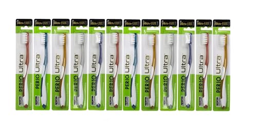 Dr. Collins Perio Ultra Toothbrush (12 Count (Colors Vary)) - Walmart.com
