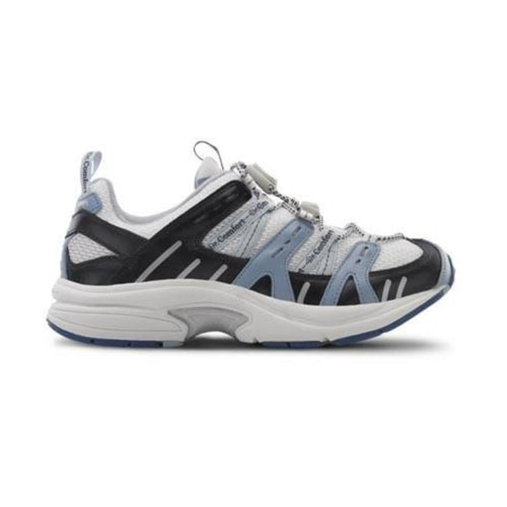 Dr. Comfort Refresh-X Women's Therapeutic Double Depth Shoe: White/Blue ...