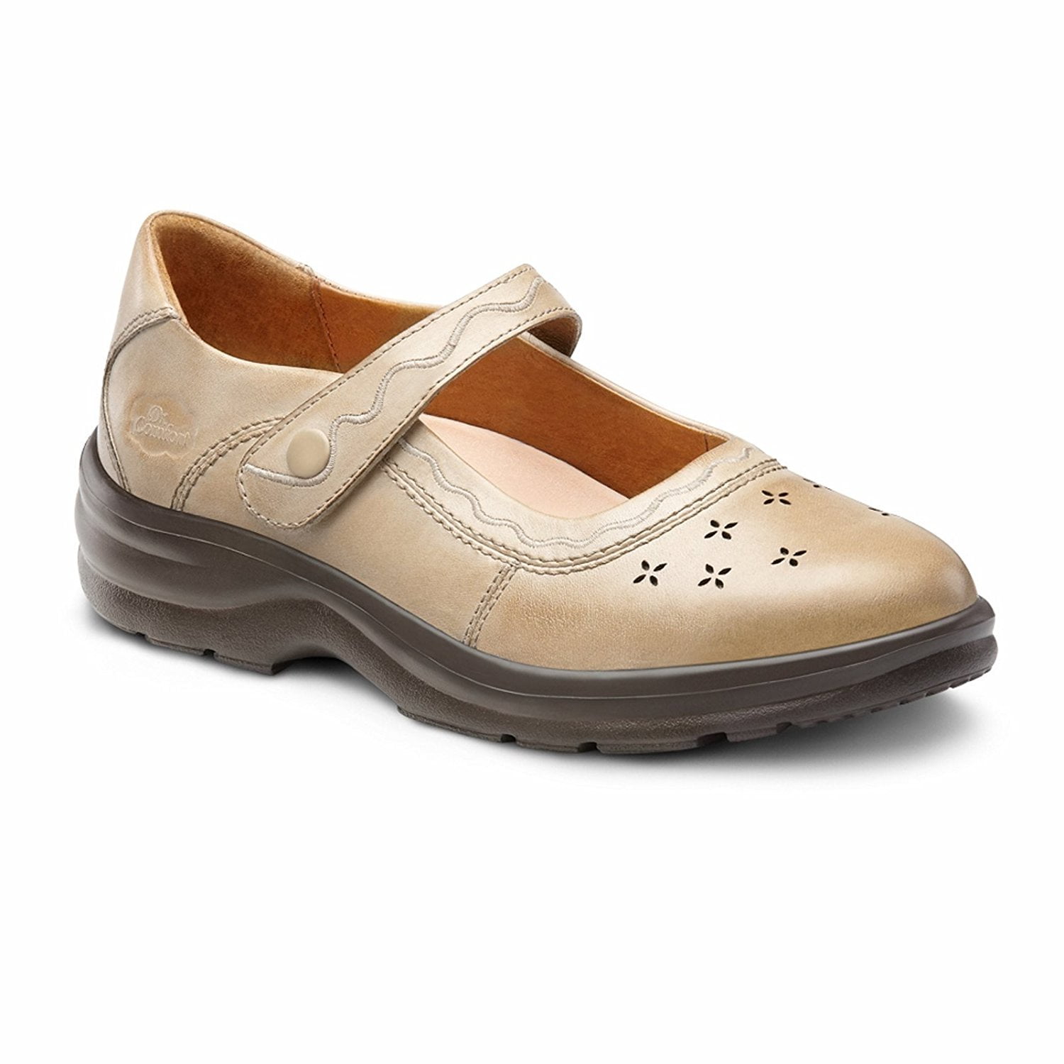Dr. Comfort Sunshine Women's Dress Shoe Light Gold - Walmart.com