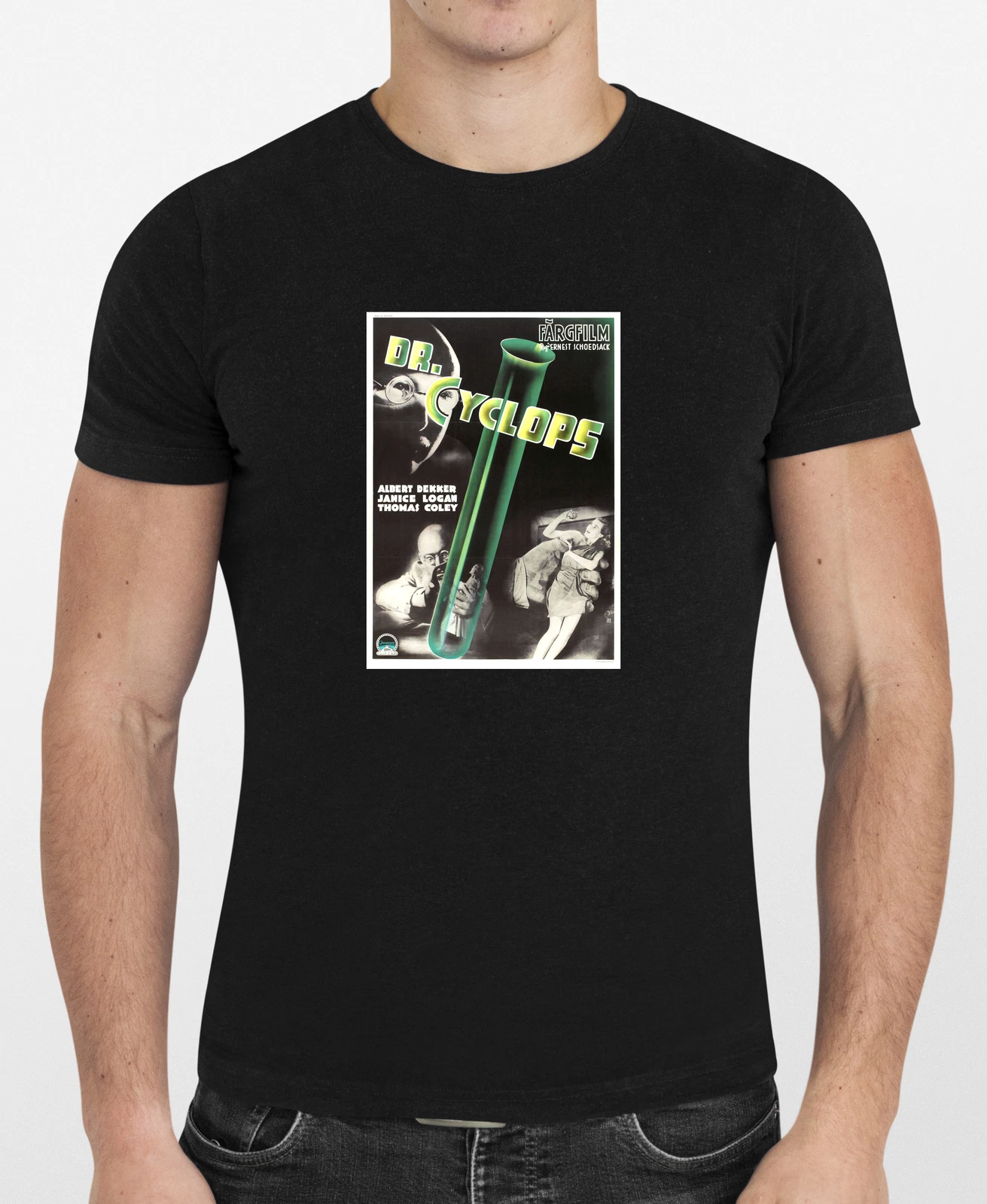 Dr Cyclops 08 Movie Poster Graphic T Shirt Men or Women NEW - Walmart.com