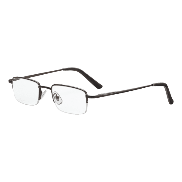 Dr. Dean Edell Tiburon Reading Glasses, +1.50, Titanium - Walmart.com