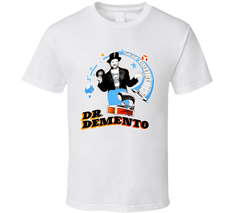 Dr Demento Retro Radio Show 70s Stay Determined T Shirt - Walmart.com