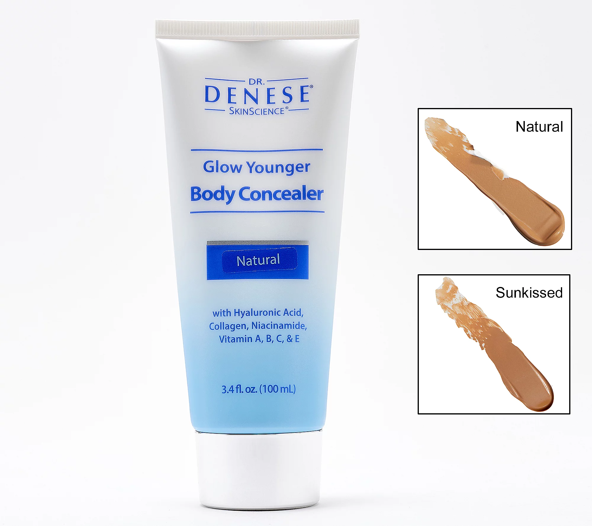Dr. Denese Glow Younger Body Concealer Natural Shade 3.4 oz Skin ...