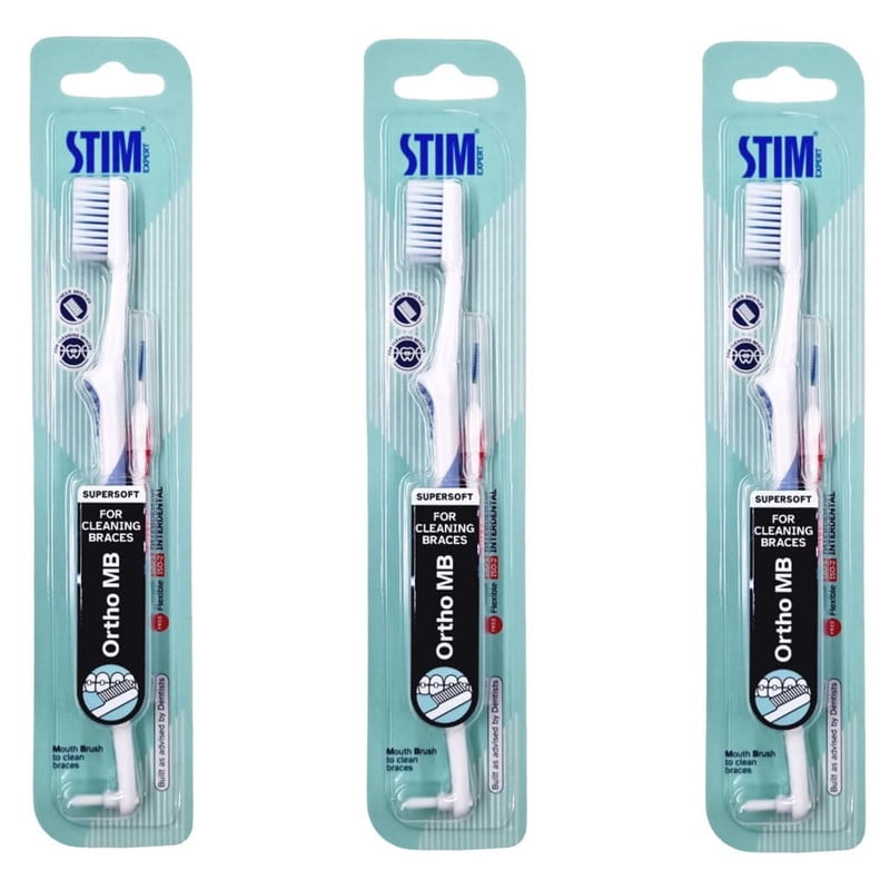 Dr. Dentaids Stim Ortho Mb Orthodontic manual Toothbrush for adults ...