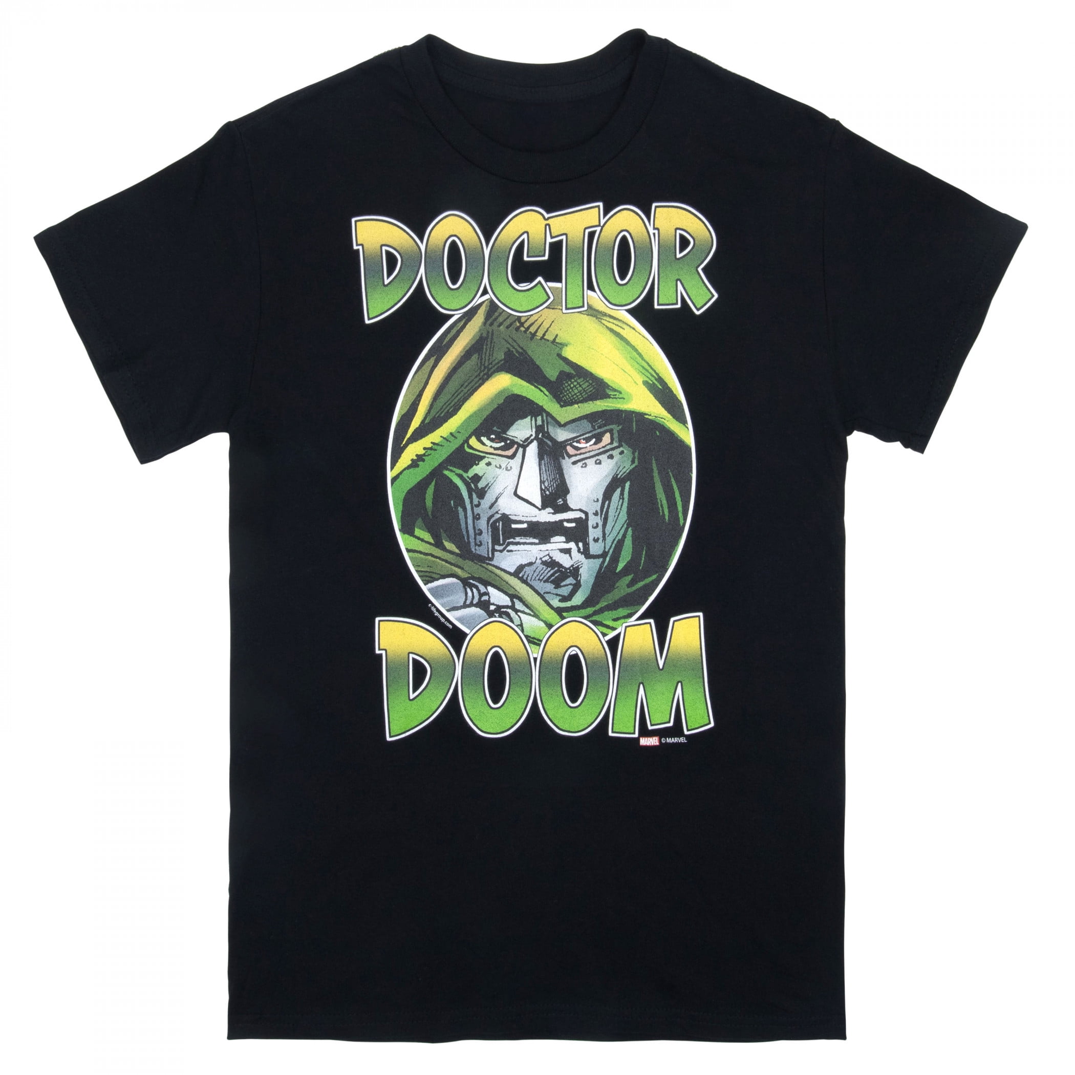 Dr. Doom Face Graphic Print T-Shirt-3XLarge - Walmart.com