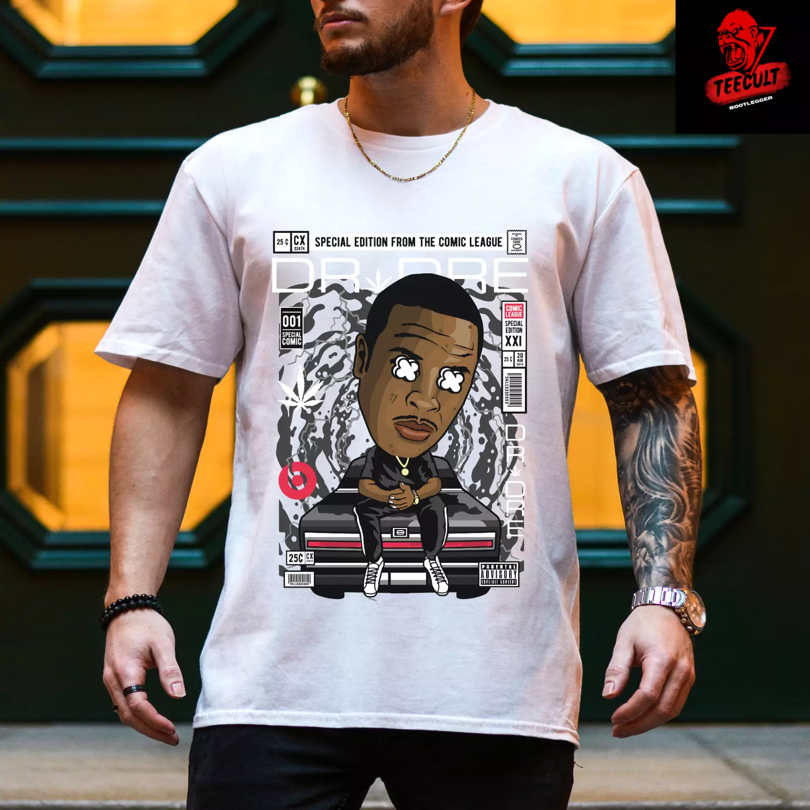 Dr. Dre Rap & Hip-Hop Band Tee Unisex Heavy Cotton T-Shirt - Walmart.com