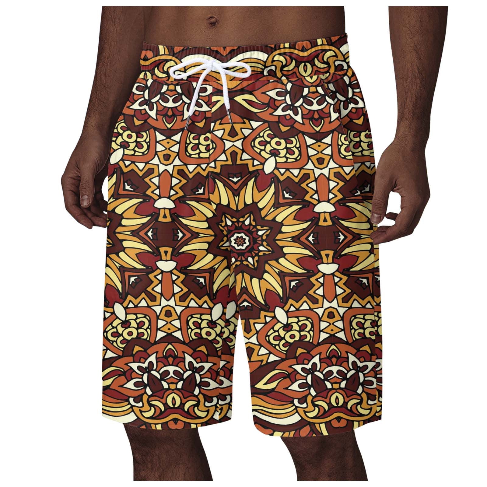 Dr.Eam Mens Mini Short Pants African Dashiki Traditional Style Beach ... Dr.Eam Mens Mini Short Pants African Dashiki Traditional Style Beach ...