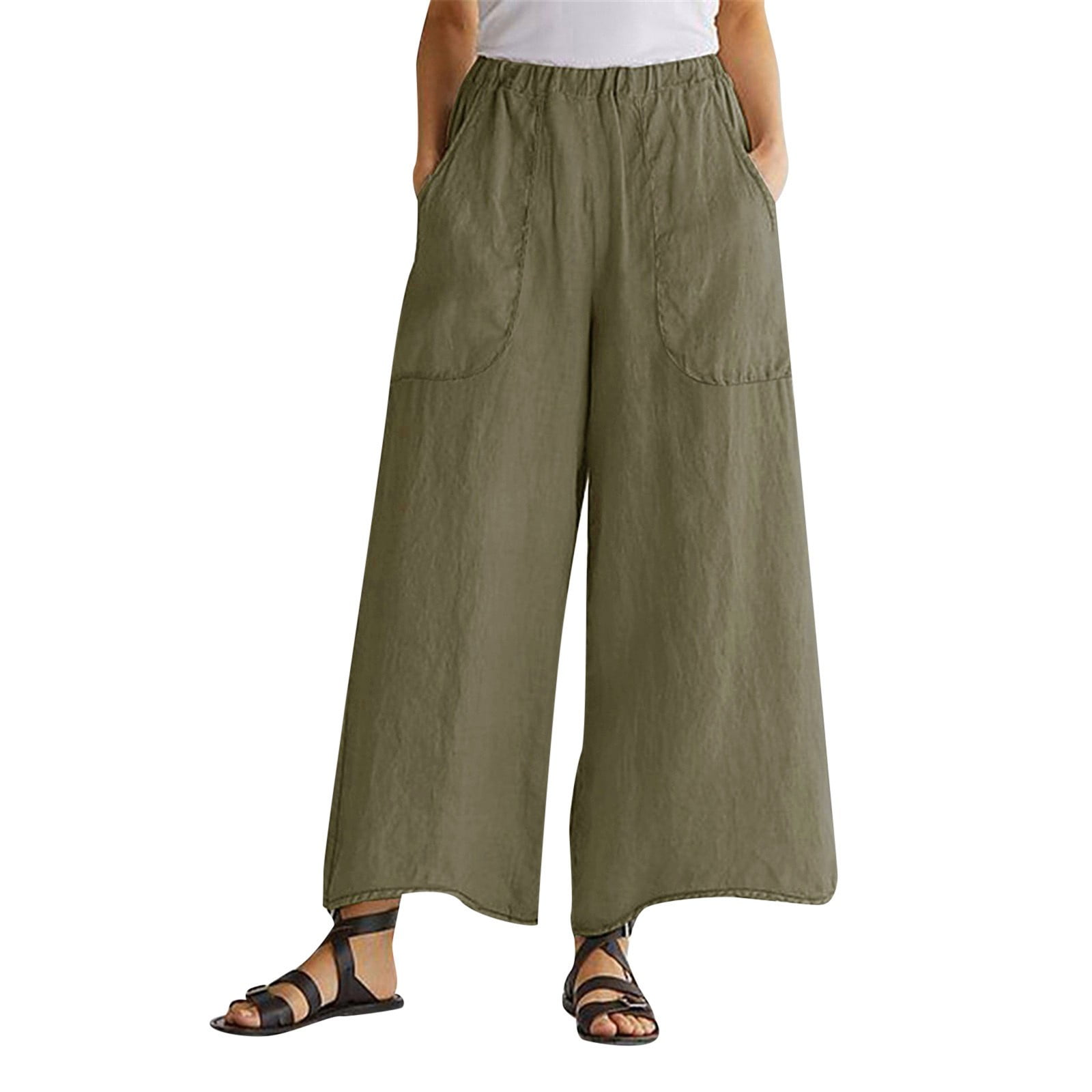 Dr Eam Womens Plus Size Pants Spring Summer Pant Fashionable Cotton