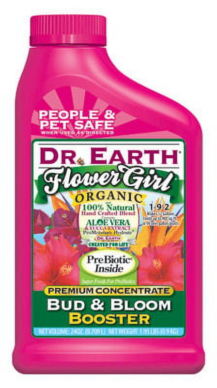 Dr Earth 1015 Flower Girl Bud & Bloom Booster, Organic, 4-10-7, 24-oz ...