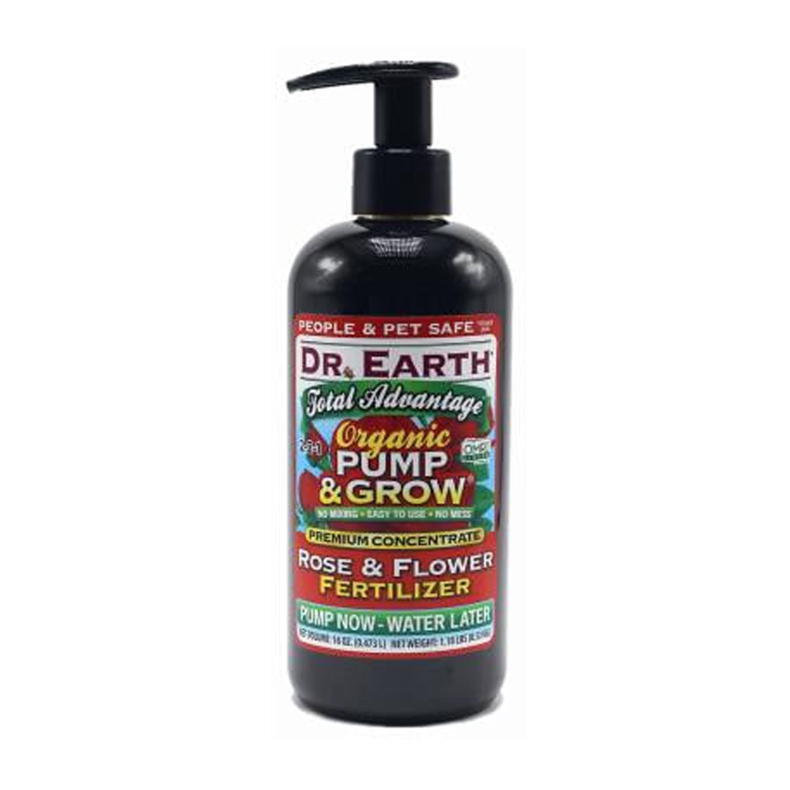 Dr. Earth 1079 Total Advantage Pump & Grow Rose & Flower Fertilizer ...