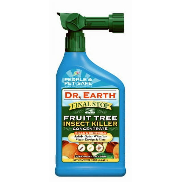 Dr. Earth 32 OZ Ready To Spray Fruit Tree Insect Killer A Natural, Each ...