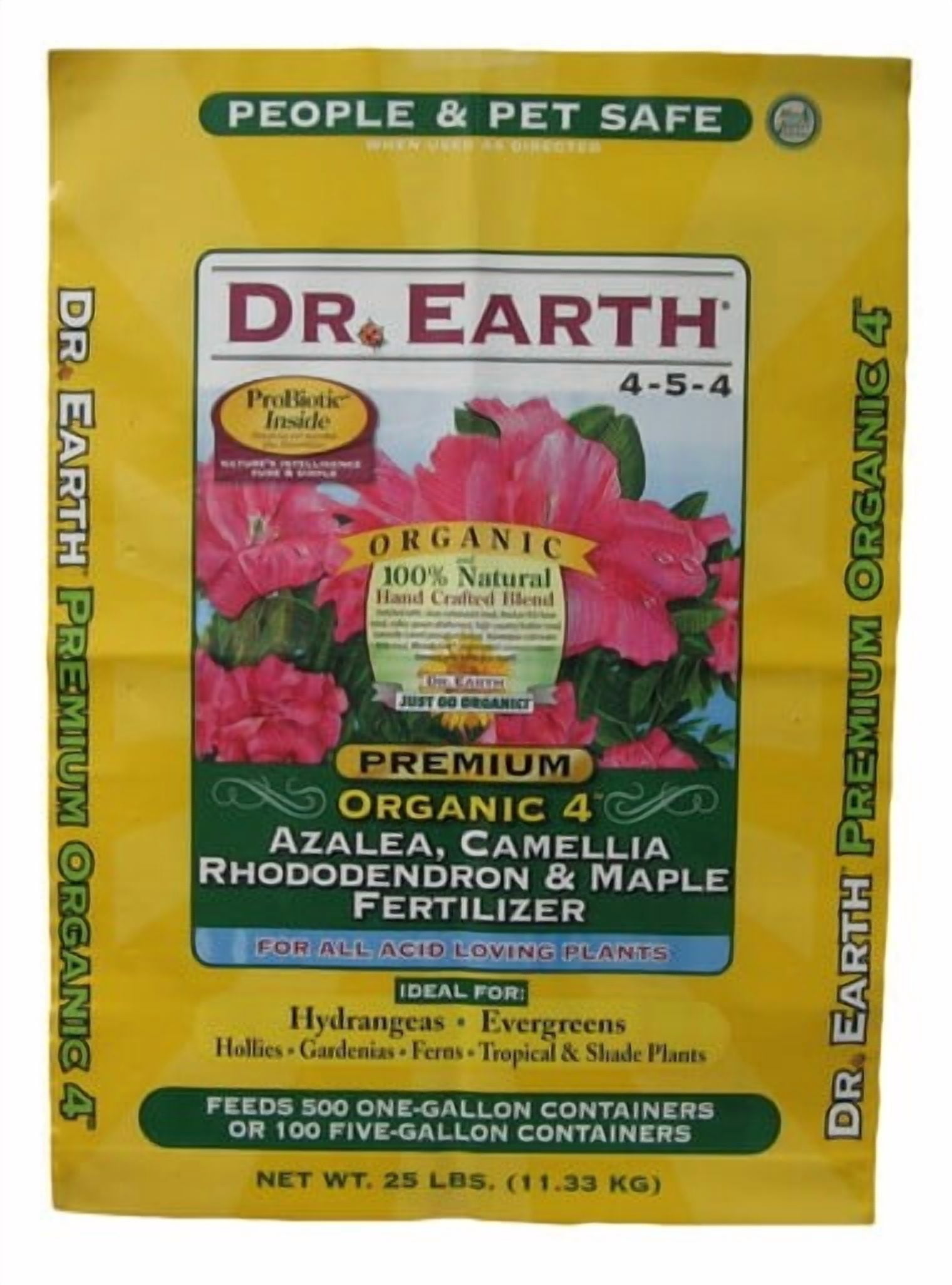 Dr. Earth Rhododendron, Azalea & Camellia Fertilizer 4-5-4 (CA OK ...