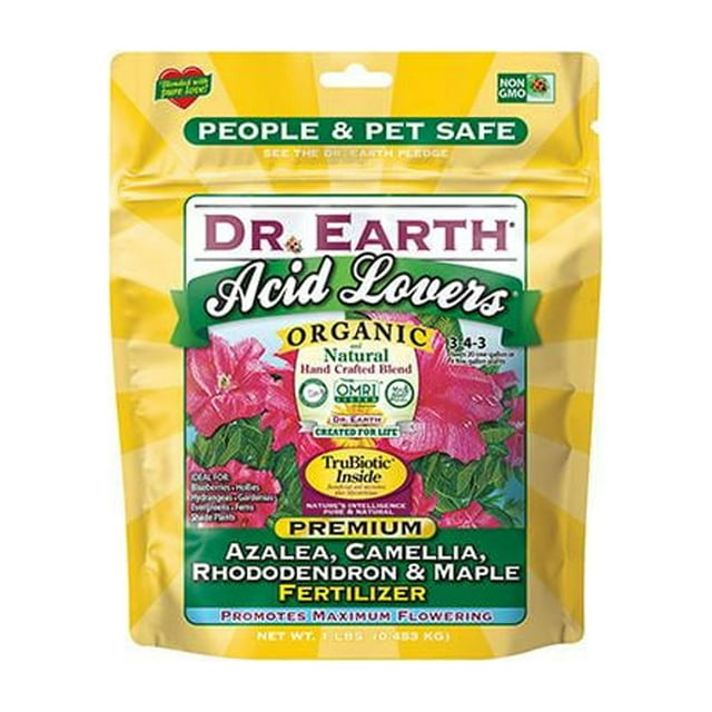 Dr. Earth Azalea, Camellia, Rhododendron, And Maple Fertilizer, 1 Lb ...