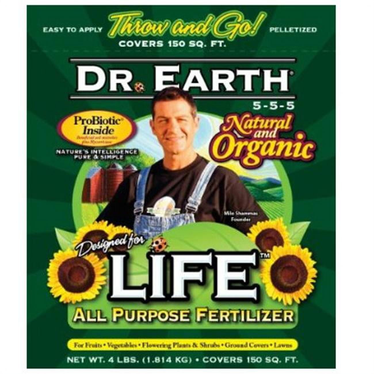 Dr Earth - Fertilizers 022027 Life All Purpose Pelleted Fertilizer 4Lb ...