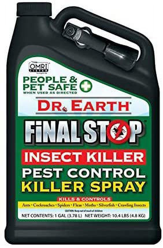 Dr. Earth Final Stop Organic Liquid Insect Killer 1 gal. - Case of: 4 ...