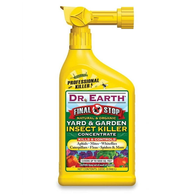 Dr. Earth Final Stop Yard & Garden Organic Insect Killer Liquid ...
