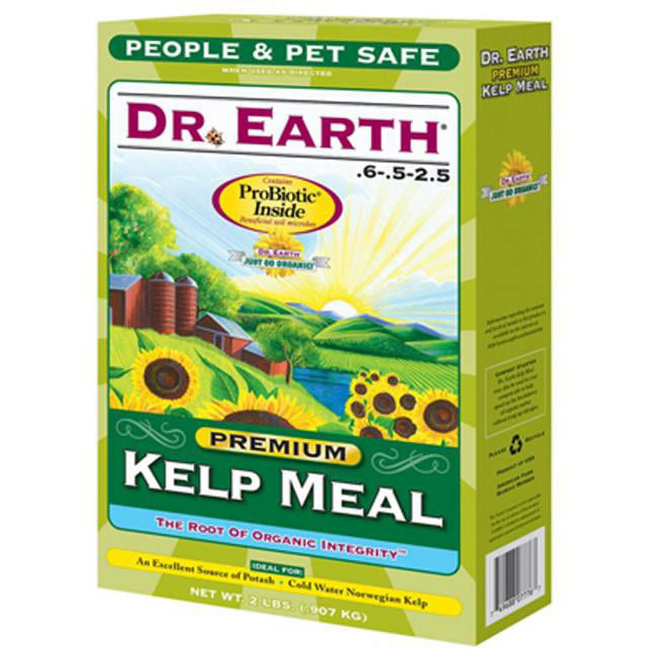 Dr. Earth Kelp Meal Plant Fertilizer, 2 lbs with Trace Minerals ...