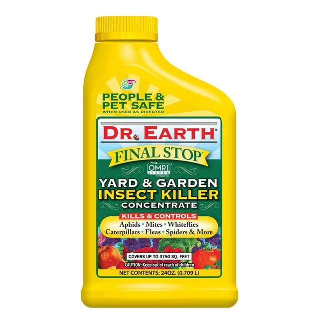Dr. Earth Organic & Natural Final Stop Yard & Garden Insect Killer, 32 ...