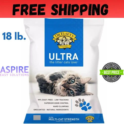 Dr. Elseyâ€™s Premium Clumping Cat Litter - Ultra - 99.9% Dust-Free ...