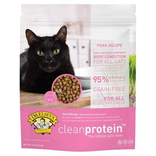 Dr. Elsey's® cleanprotein Grain-Free Pork Flavor Dry Cat Food for All ...