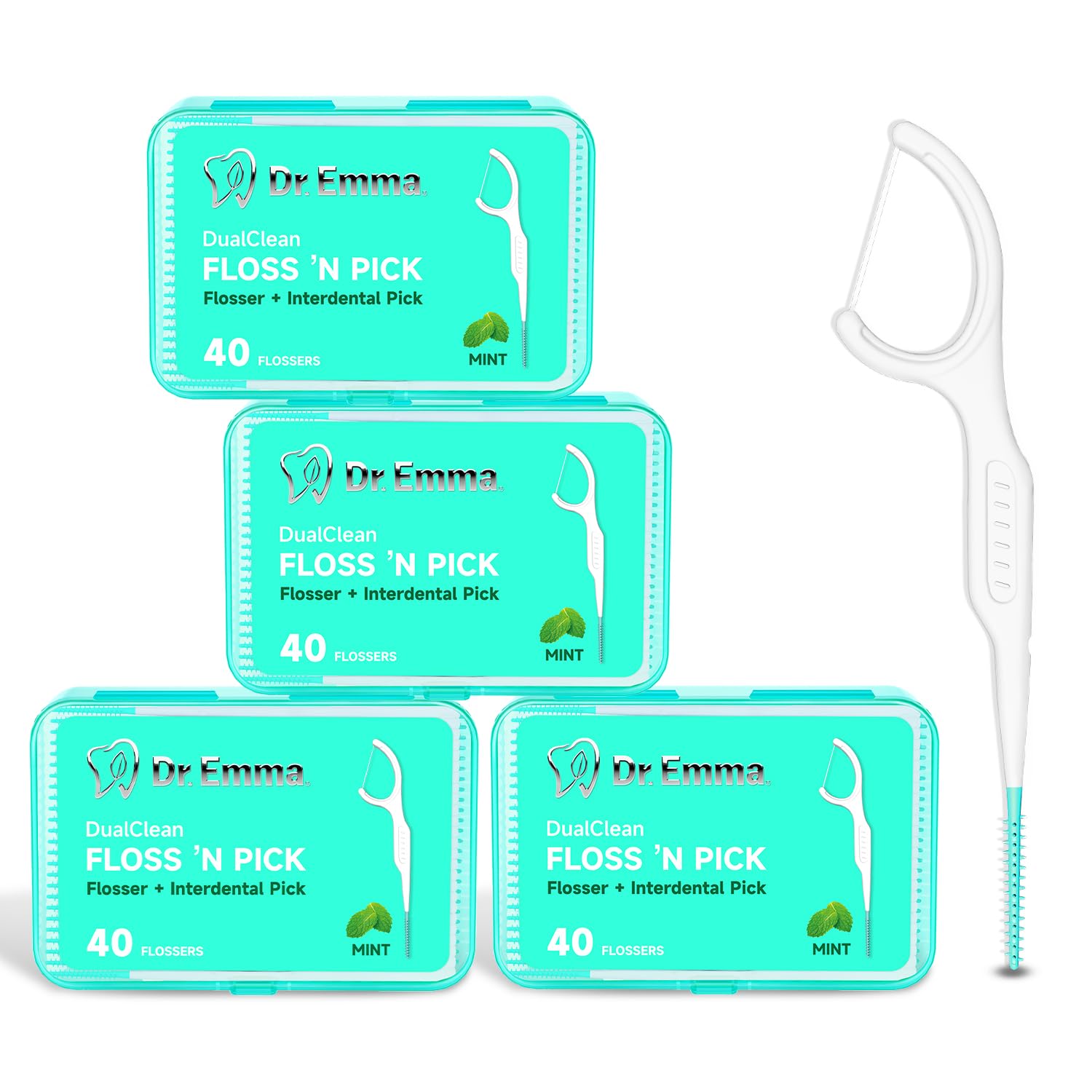 Dr. Emma Dental Floss AIF9 Picks Interdental Picks Tooth Flosser for ...