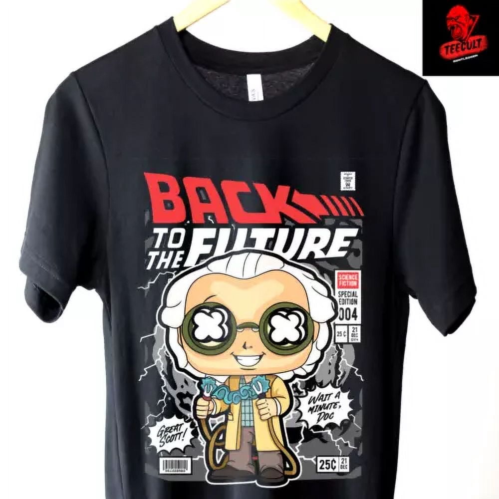 Dr Emmet | Back To The Future Movie Cult Film Comic Tee Unisex Tshirt ...