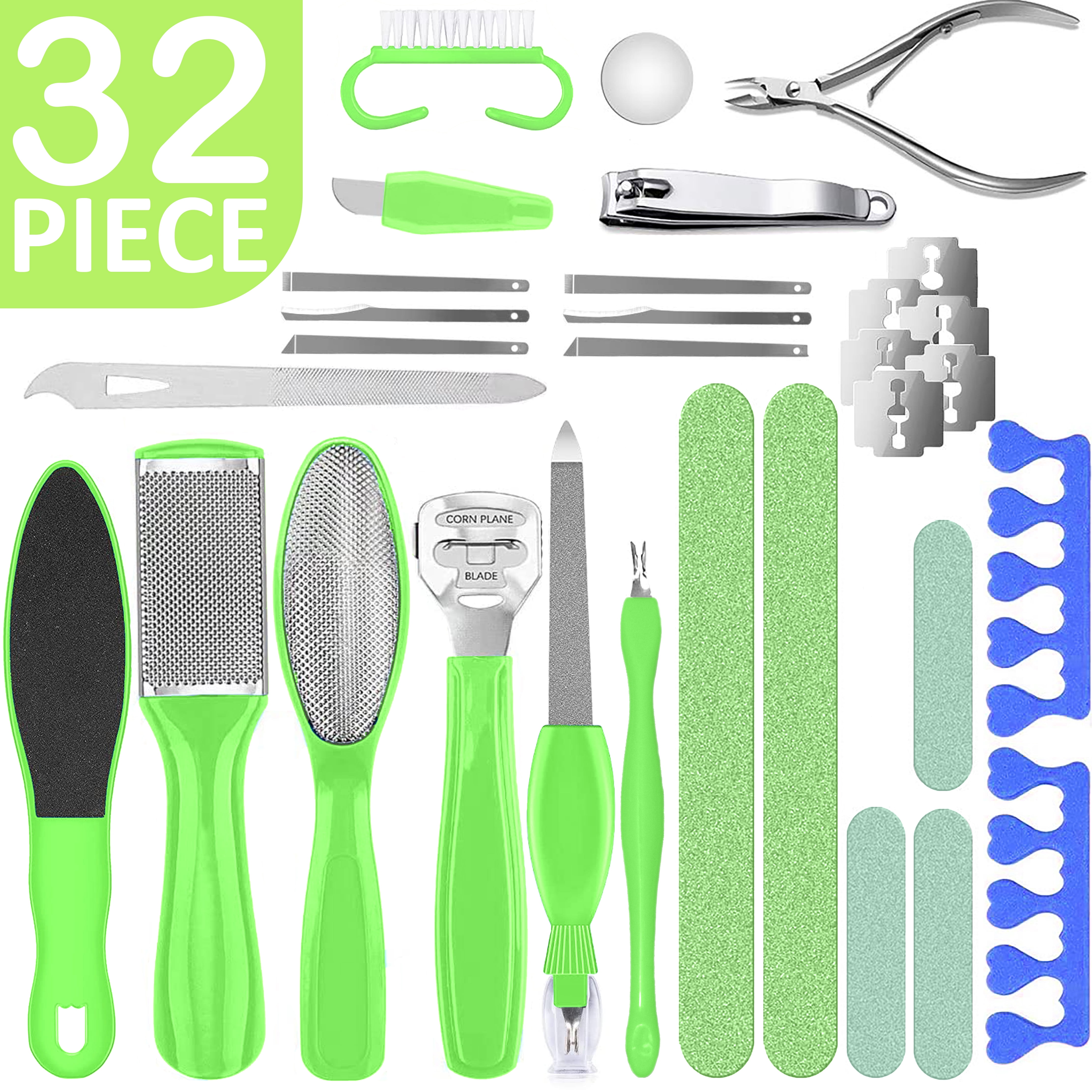 Dr. Entre's 32-Piece Professional Pedicure Kit: 32 Pedicure Tools ...