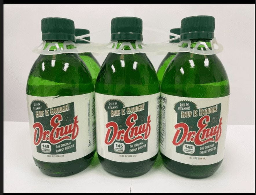 Dr Enuf Lemon Lime Drink, 10 Fl Oz, 6 Pack Bottles - Walmart.com