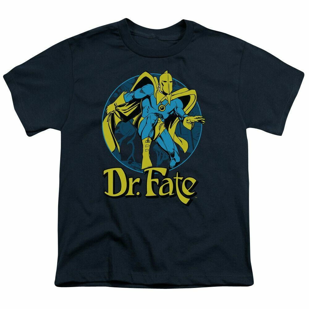 Dr Fate Dr Fate Ankh Kids Youth T Shirt Licensed DC Comics Tee Navy ...