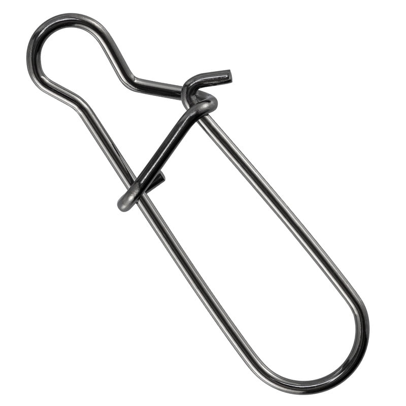 Dr.Fish 100 Pack Fishing Duo-Lock Snaps 154lb size 7 Stainless Steel ...