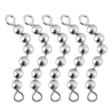 Brad's Fish Tales Freshwater Fishing Bead Chain Swivel, 1/8" Beads, 5 ...