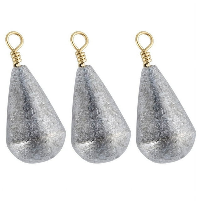 Dr.Fish 30 Pack Bass Casting Sinker Weights Lead Bell Drop Shot Weights ...