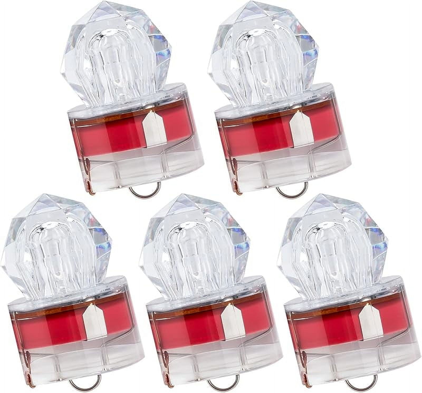 Dr.Fish 5 Pack LED Deep Drop Fishing Lights Diamond Lights Water ...