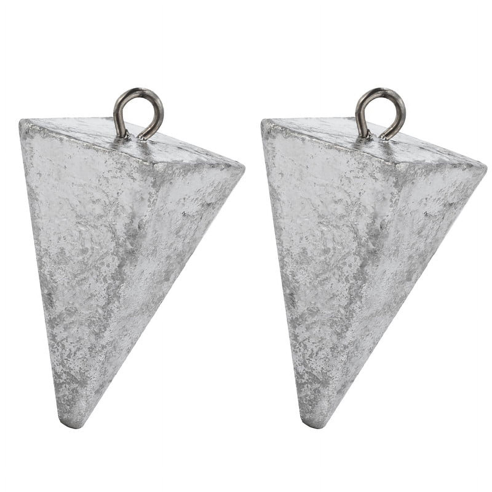 Dr.Fish 5 Pack Pyramid Sinkers Saltwater Fishing Weights 1oz-32oz/2LB ...