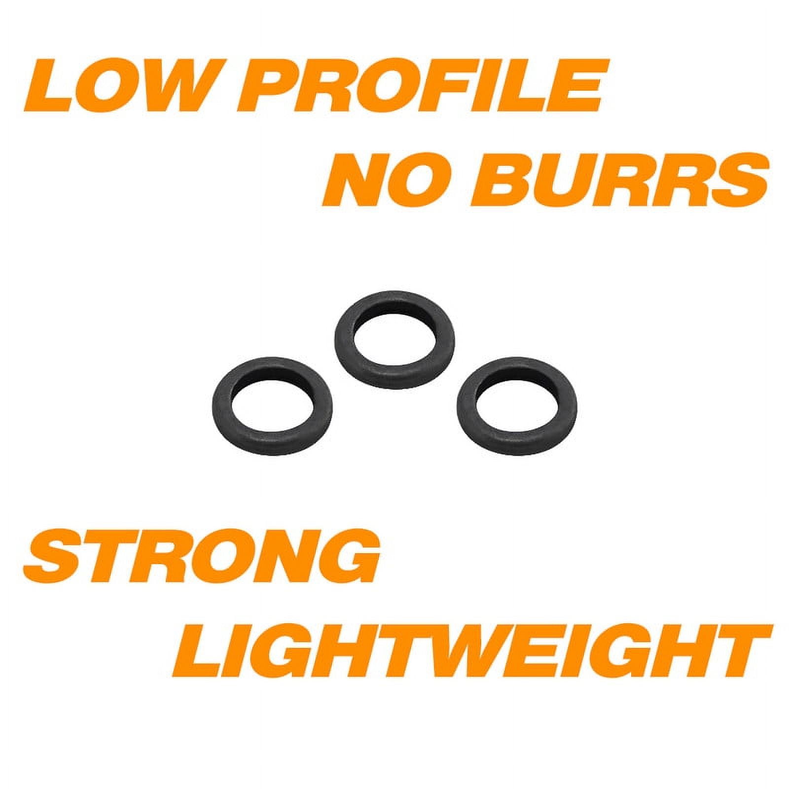 Dr.Fish 50pcs Fly Fishing Tippet Rings 2mm/3mm Nymph Fly Leader Tippet ...