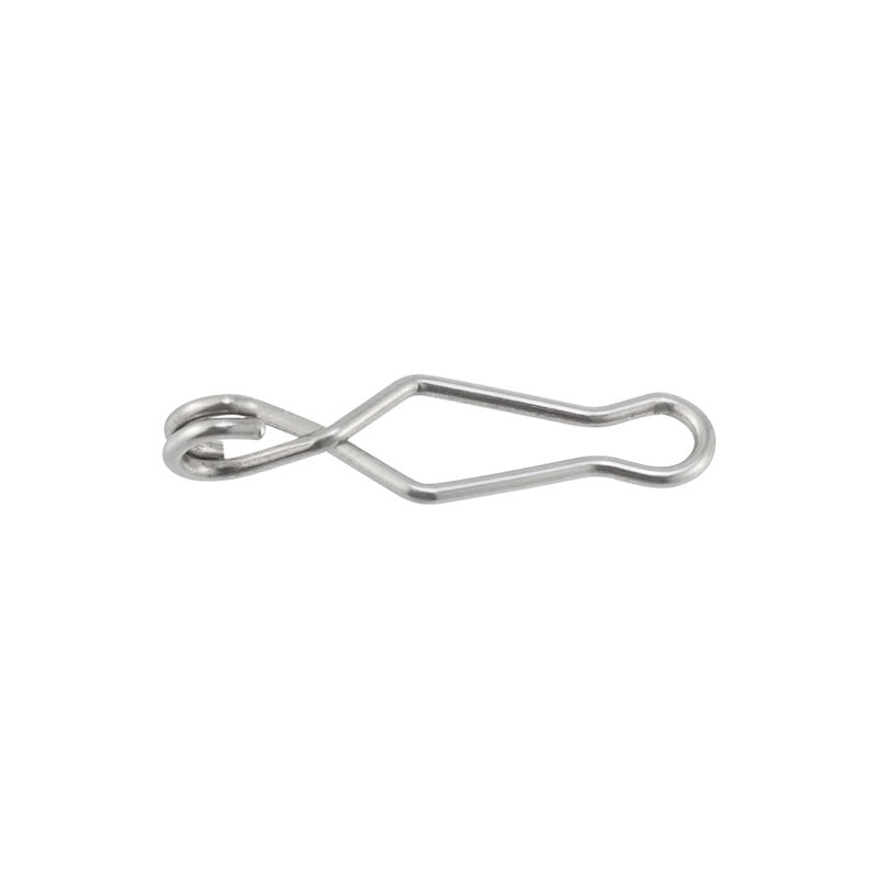 Dr.Fish 60Pcs Fishing Speed Clips for Bass snap swivels Stainless Steel ...