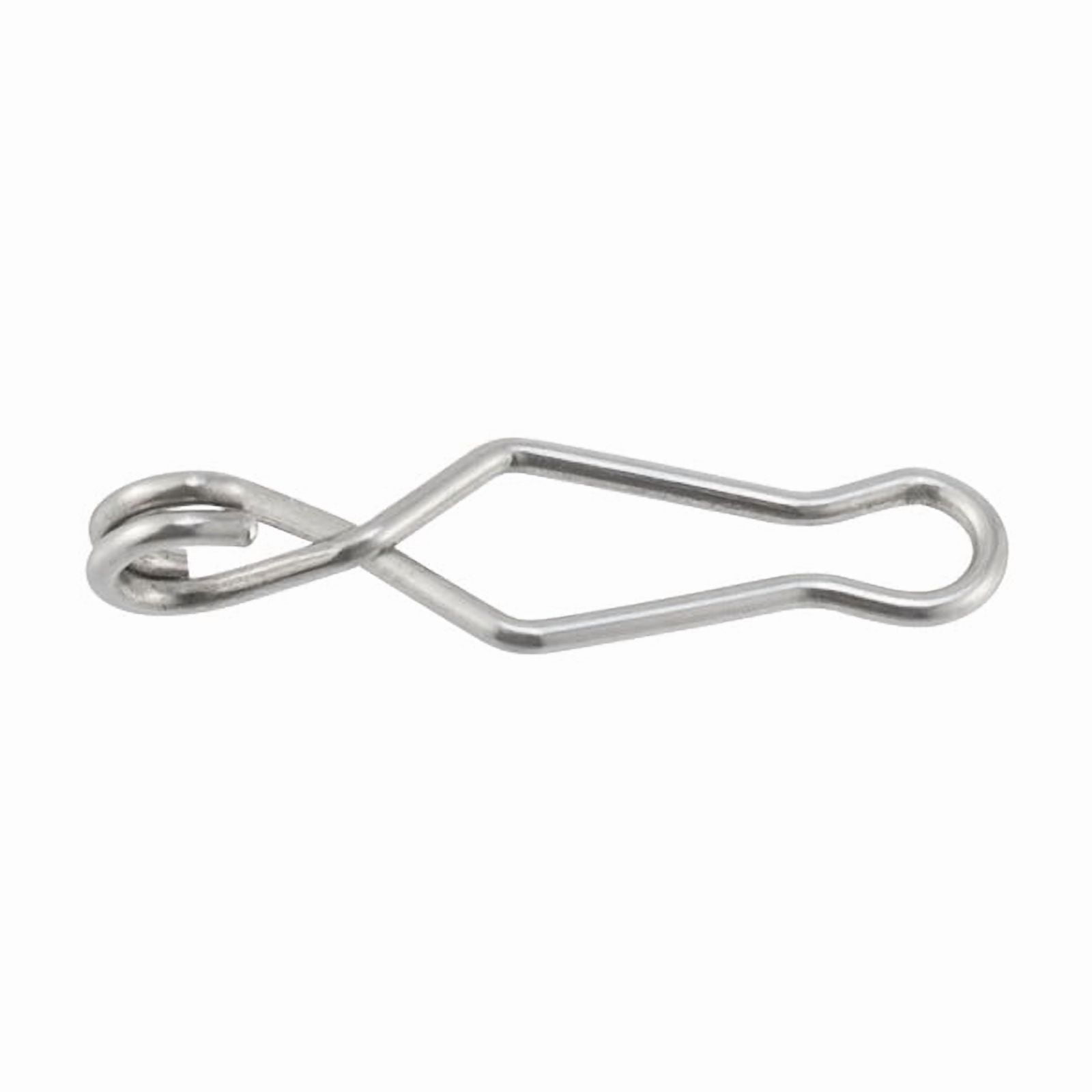 Dr.Fish 60Pcs Fishing Speed Clips for Bass snap swivels Stainless Steel ...